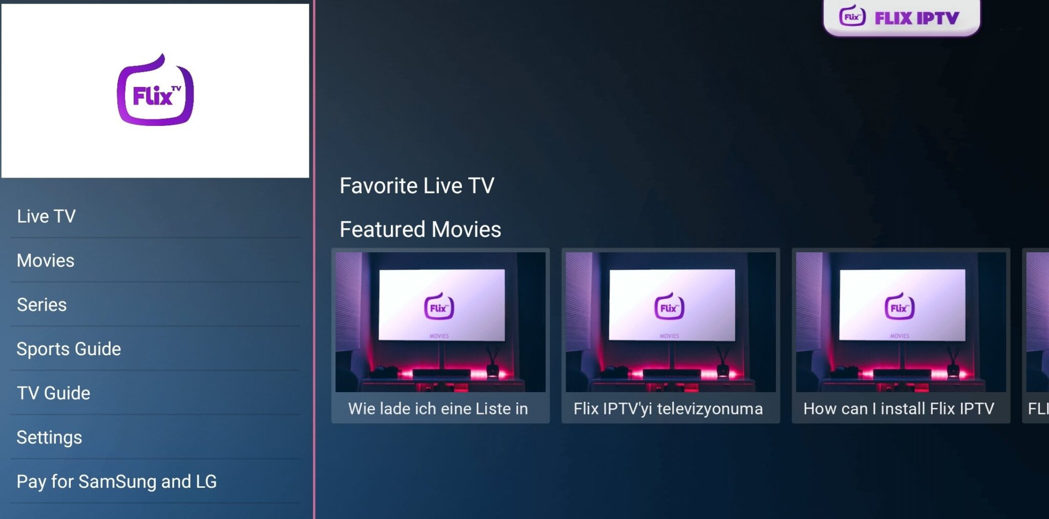 FLIX IPTV – Unsere Erfahrung mit einer der bekanntesten IPTV-Apps